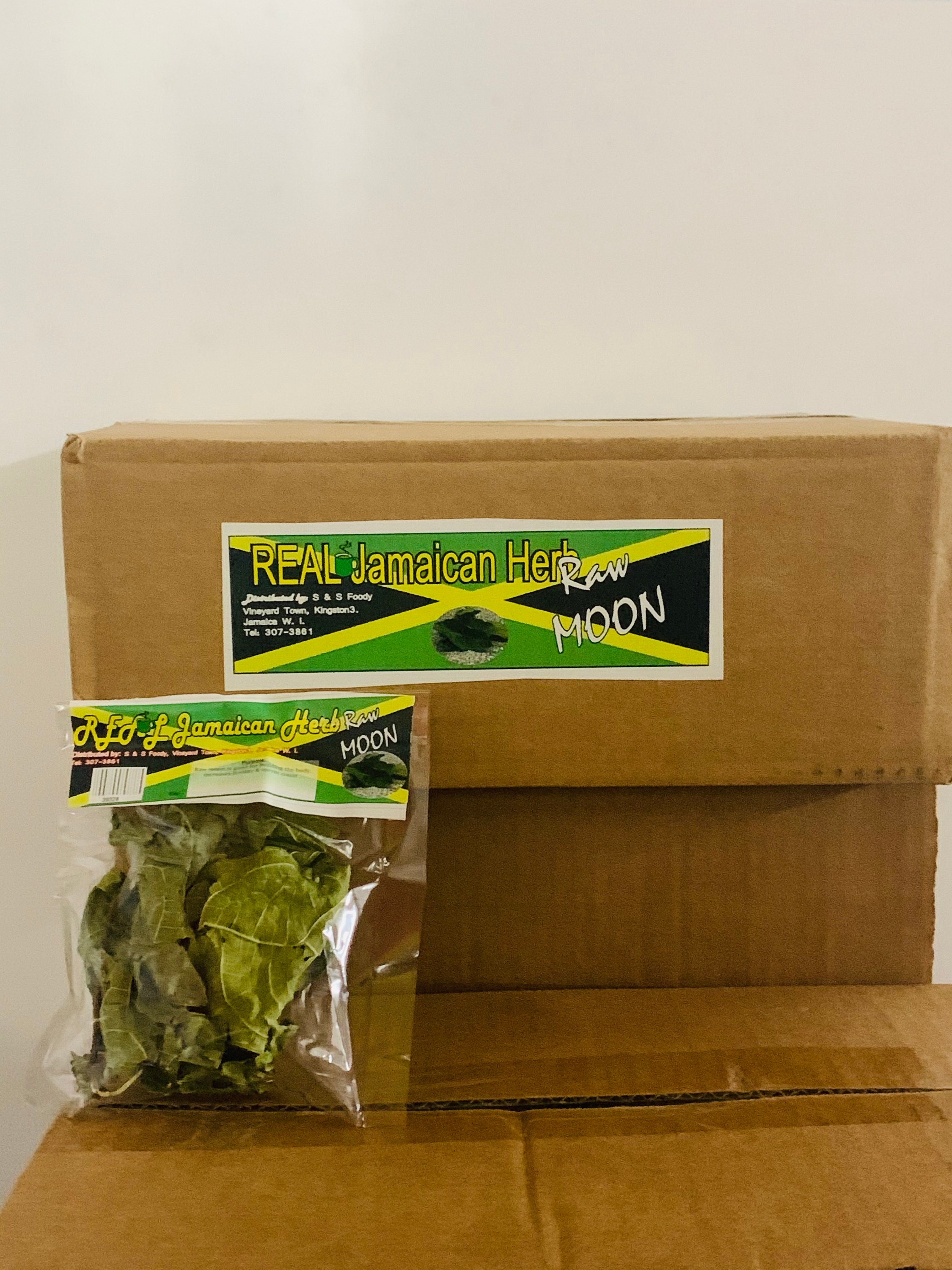 Real Jamaican Raw Moon Herbs Tea Case 24 Bags | Etsy Real Jamaican Raw Moon Herbs Tea Case 24 Bags | Etsy