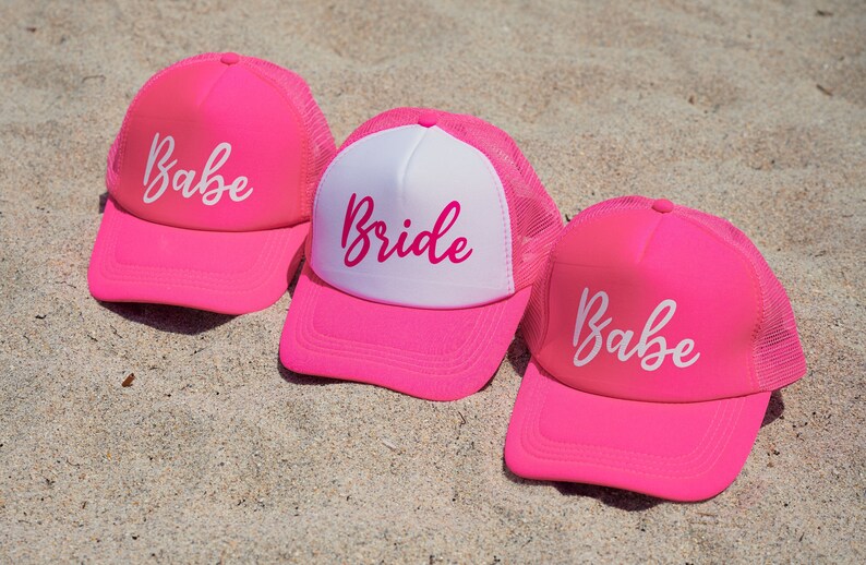 Custom Bride Tribe Trucker Hats Baseball Caps Birthday Queen - Etsy