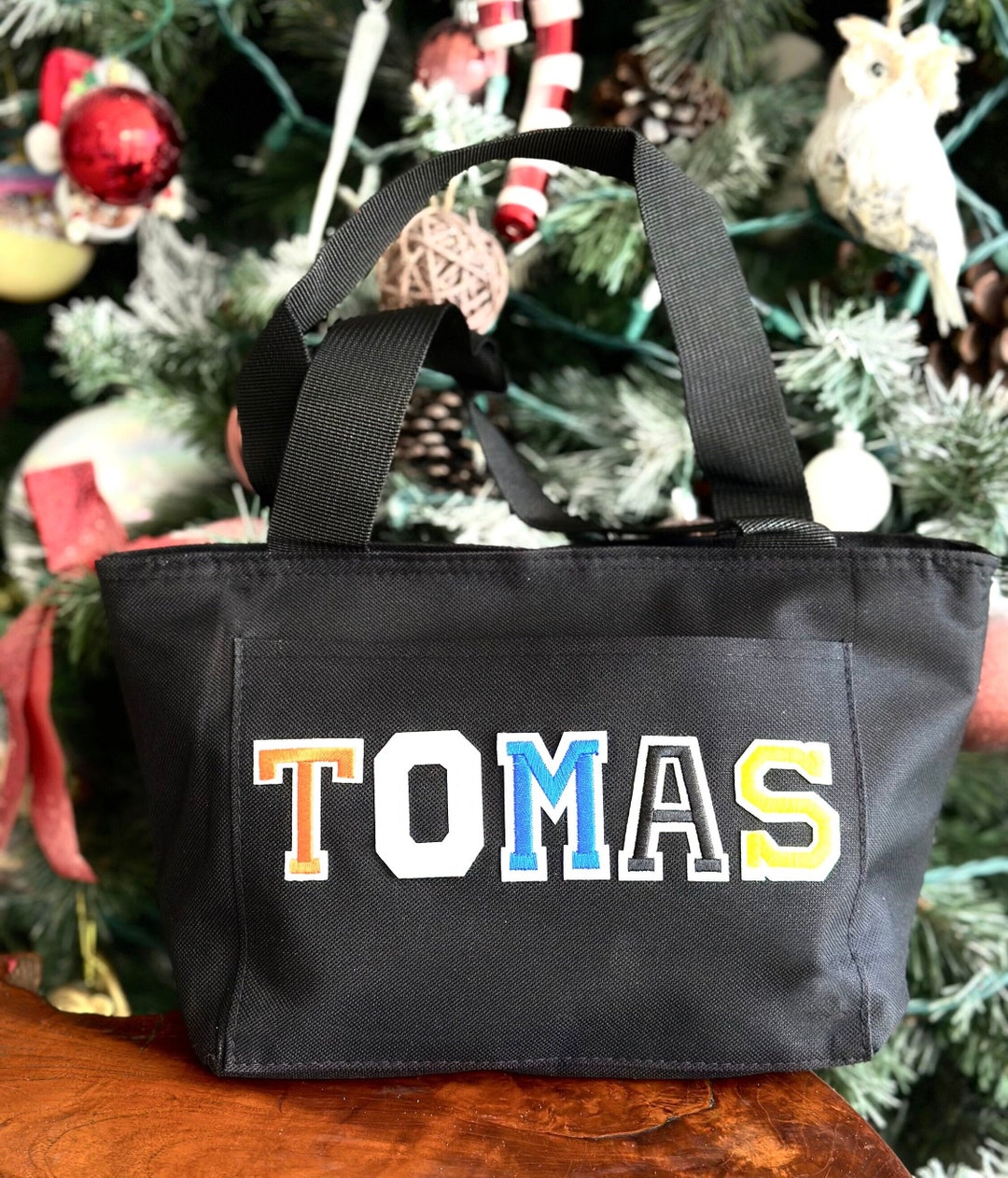 Custom Lunch Tote Bag Personalized Birthday Gift Logo Cooler Bag ...