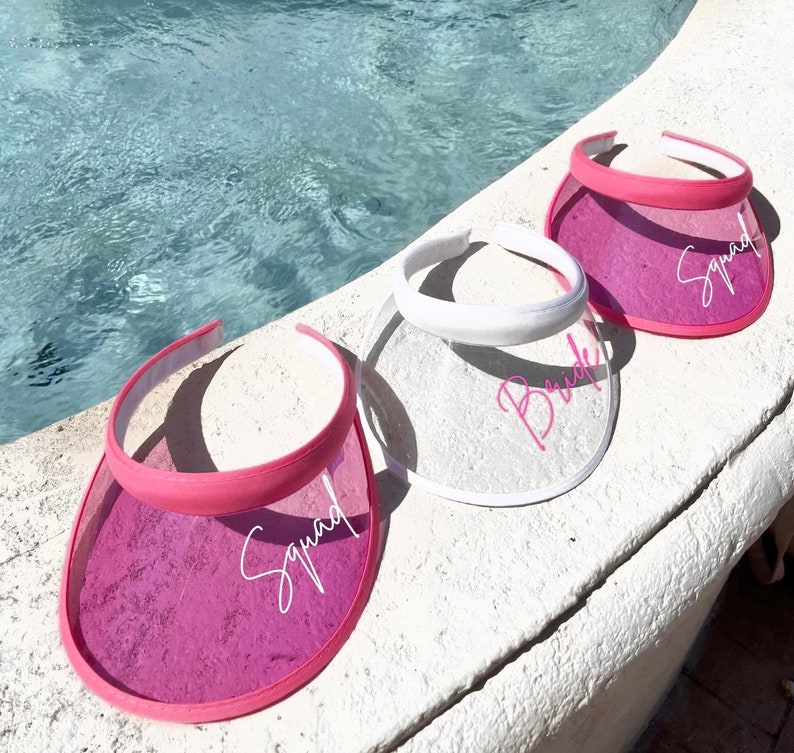 Girl's Trip Sun Visors Honeymoon Trip Visor Customized - Etsy