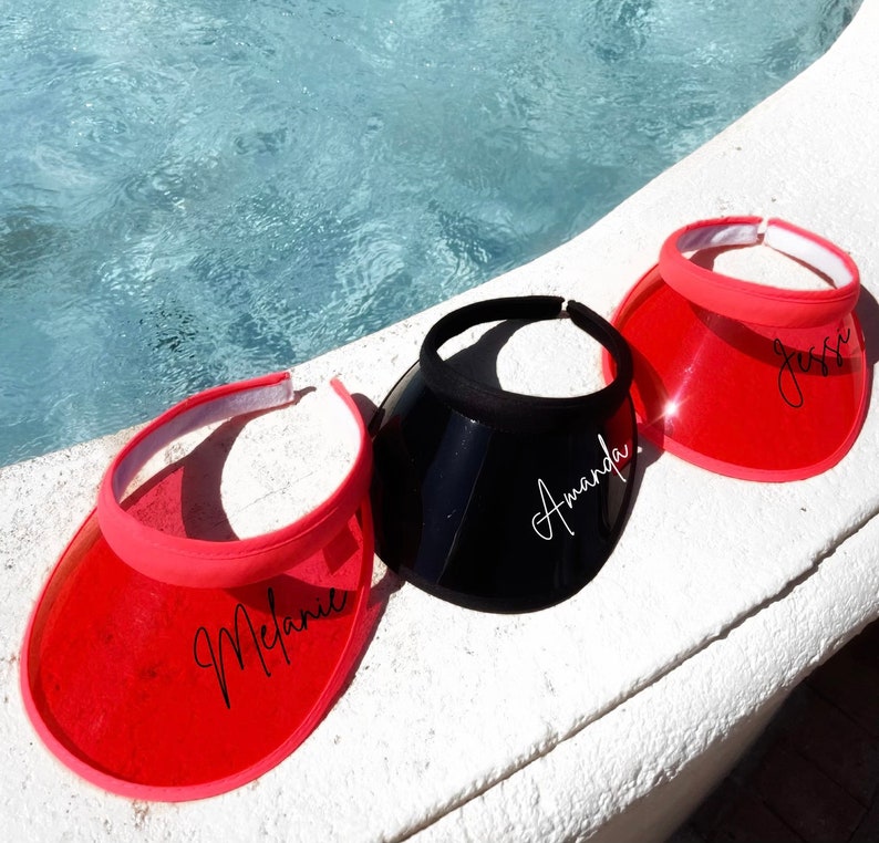 Girl's Trip Sun Visors Honeymoon Trip Visor Customized - Etsy