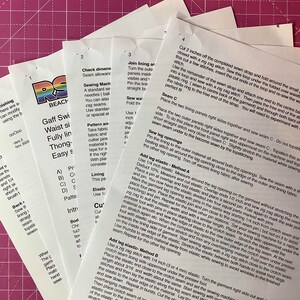 PDF Pattern - Gaff Swim Brief MTF, for 26-36 Inch Waists. - Etsy