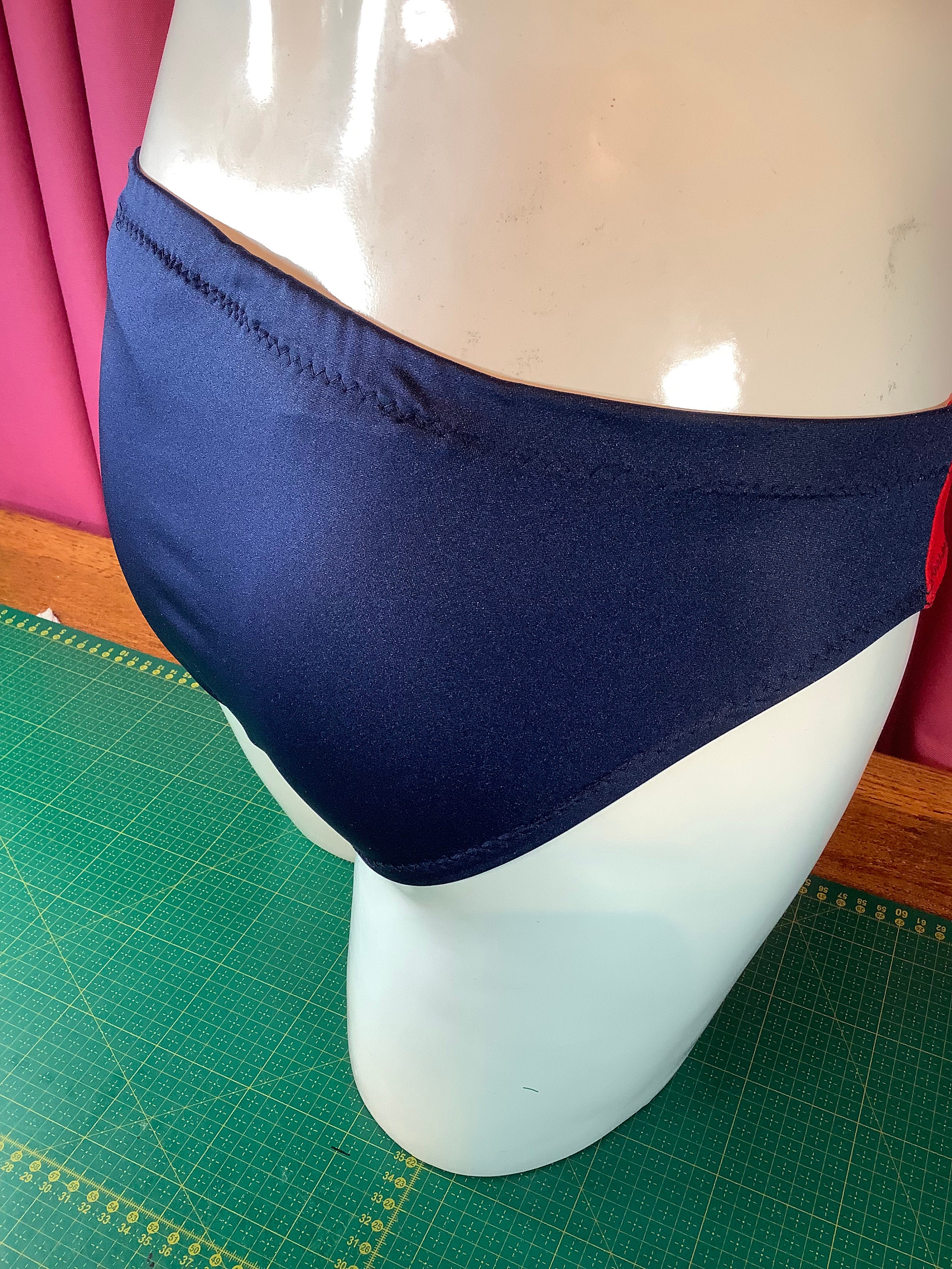 PDF Pattern - to Make Men's Contrast Front Swim Briefs - Etsy