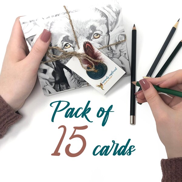 Hand Drawn Cards - Etsy