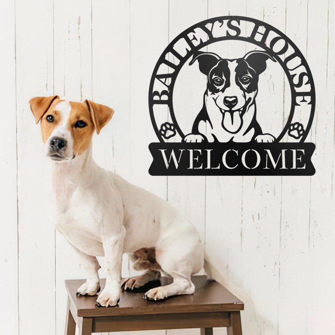 Personalized Dog Sign, Pet Spot Sign, Dog Name Sign, Metal Sign, Dog ...