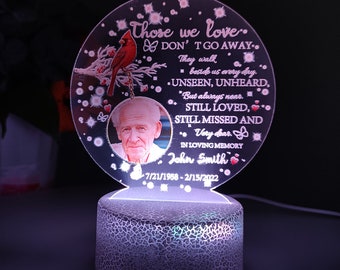 Memorial Photo Light - Etsy