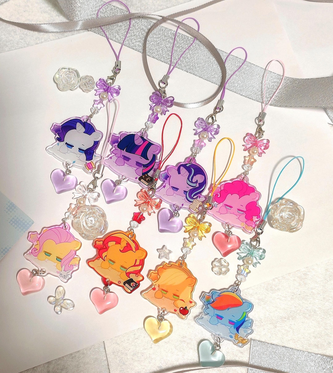 Pony Sleepy Time Vol. 1 Acyrlic Phone Charm | MLP Phone Charm - Etsy