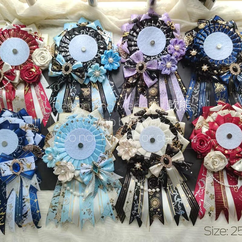 Black Badge Rosette - Etsy