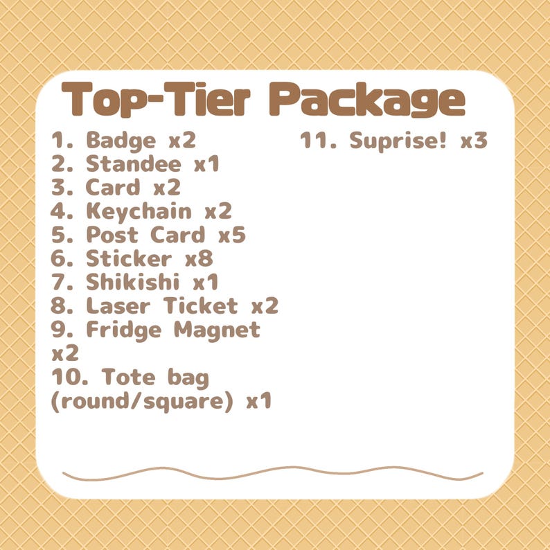 Bring Your OC to Life! Custom OC Character Merch Package | Notecard ...