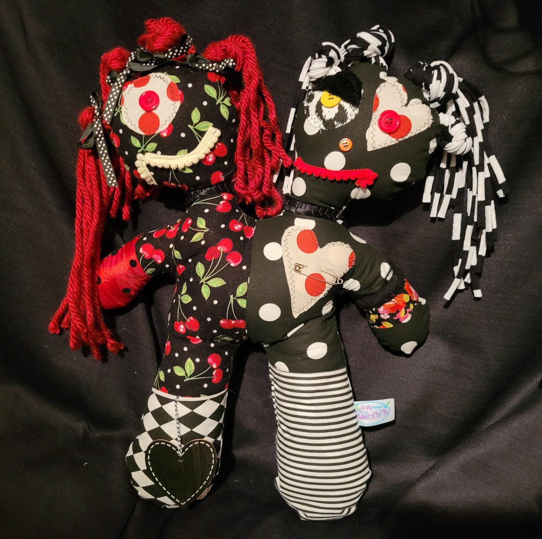 Siamese Twins Intention/ Dammit Dolls Voodoo Therapy Doll Horror ...