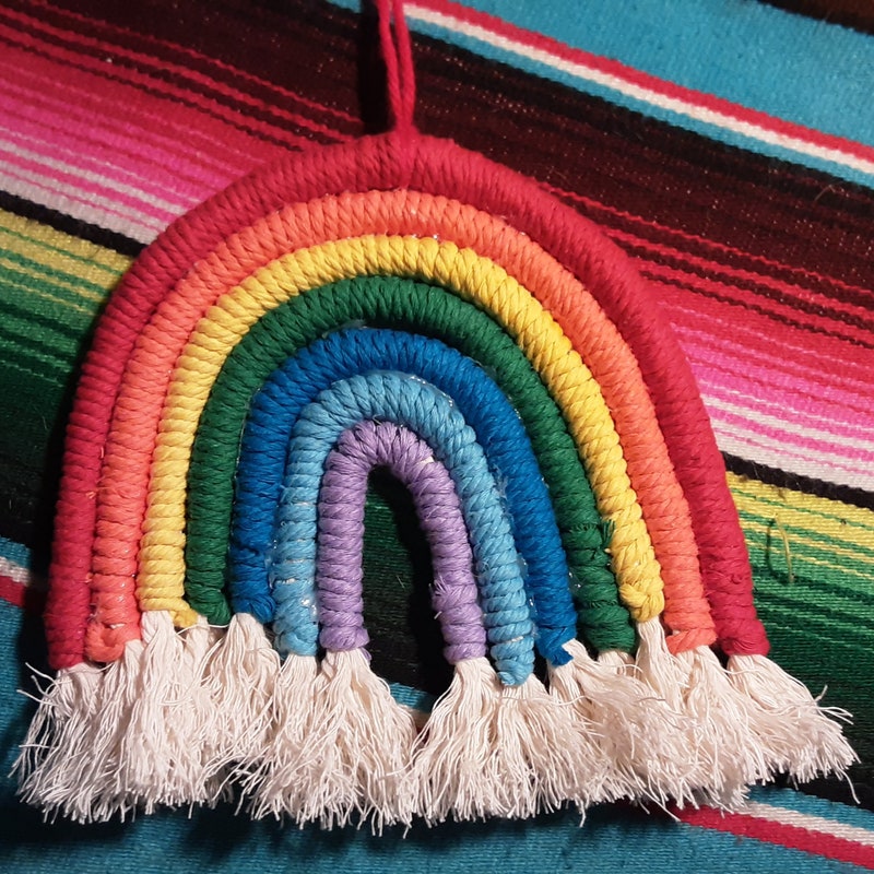 Macrame Rainbow - Etsy