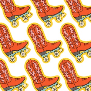 Sticker - Cowboy Skate - Etsy