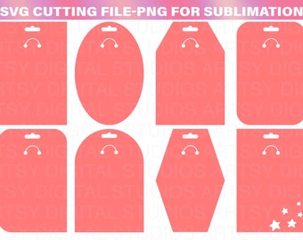 Keyring Display Card Svg Key Ring Tag Svg Keychain Packaging - Etsy