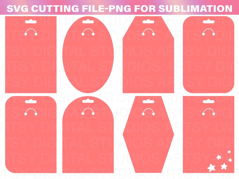 Keyring Display Card Svg Bundle PNG SVG Cricut Svg - Etsy