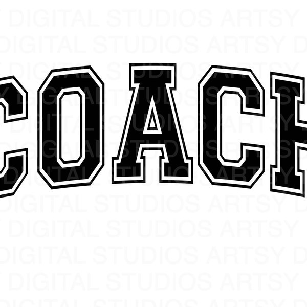 Varsity Letter Svg - Etsy