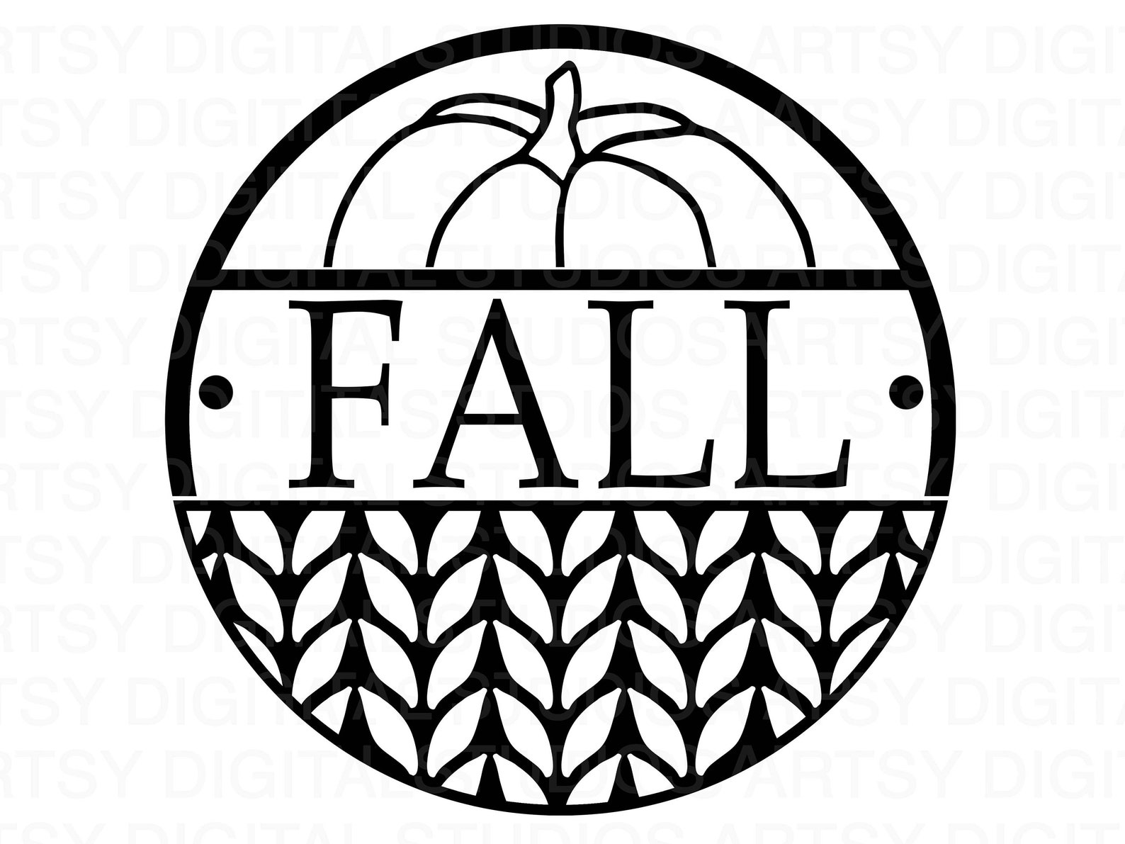 Round Sign Fall Svg Fall Round Sign Svg Round Fall Sign Svg - Etsy