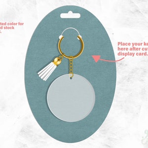 Keyring Display Card Svg Bundle, PNG, SVG, Cricut Svg, Keychain Svg ...