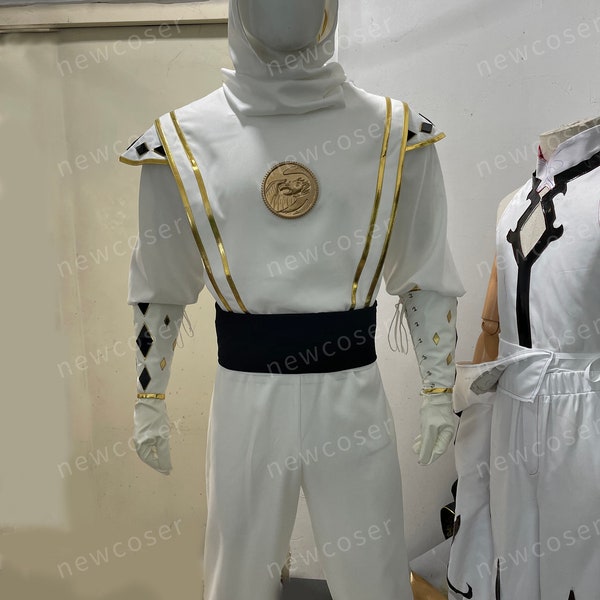 White Ranger Costume - Etsy