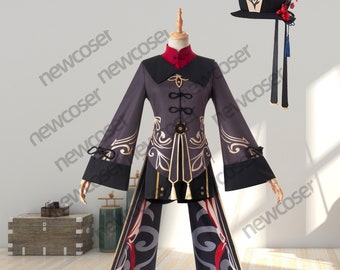 Hu Tao Genshin Impact Cosplay Sewing Pattern Hu Tao Costume