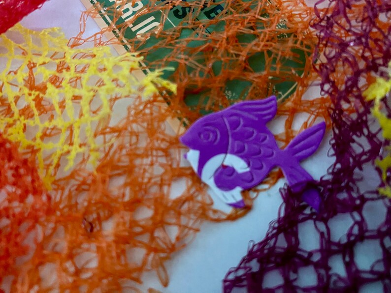 Nets, Upcycled Art, Unique Art, Sustainable Gift, Plastic Fusion ...