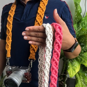 Macrame Camera Strap, Custom Camera Accessories Photographer Gift, Boho Purse Strap, Mothers Day ...