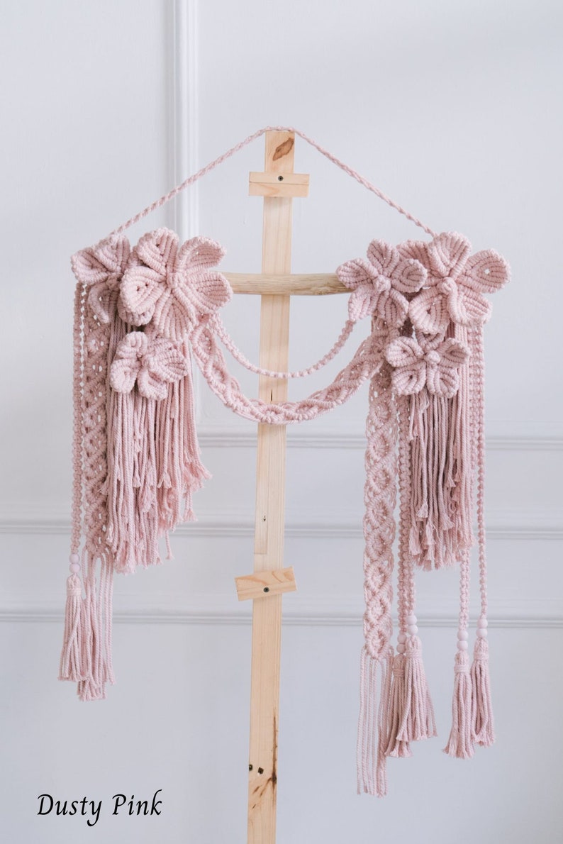 Macrame Flower Wall Hanging Boho Wall Decor Macrame Wall - Etsy