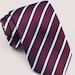 Necktie | Maroon Regimental Silk Tie | Gift for Man, Unique Men's Tie ...