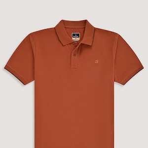 Men's Rust Polo | Men's Premium Polo - Etsy