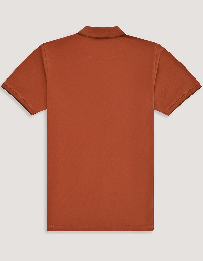 Men's Rust Polo | Men's Premium Polo - Etsy