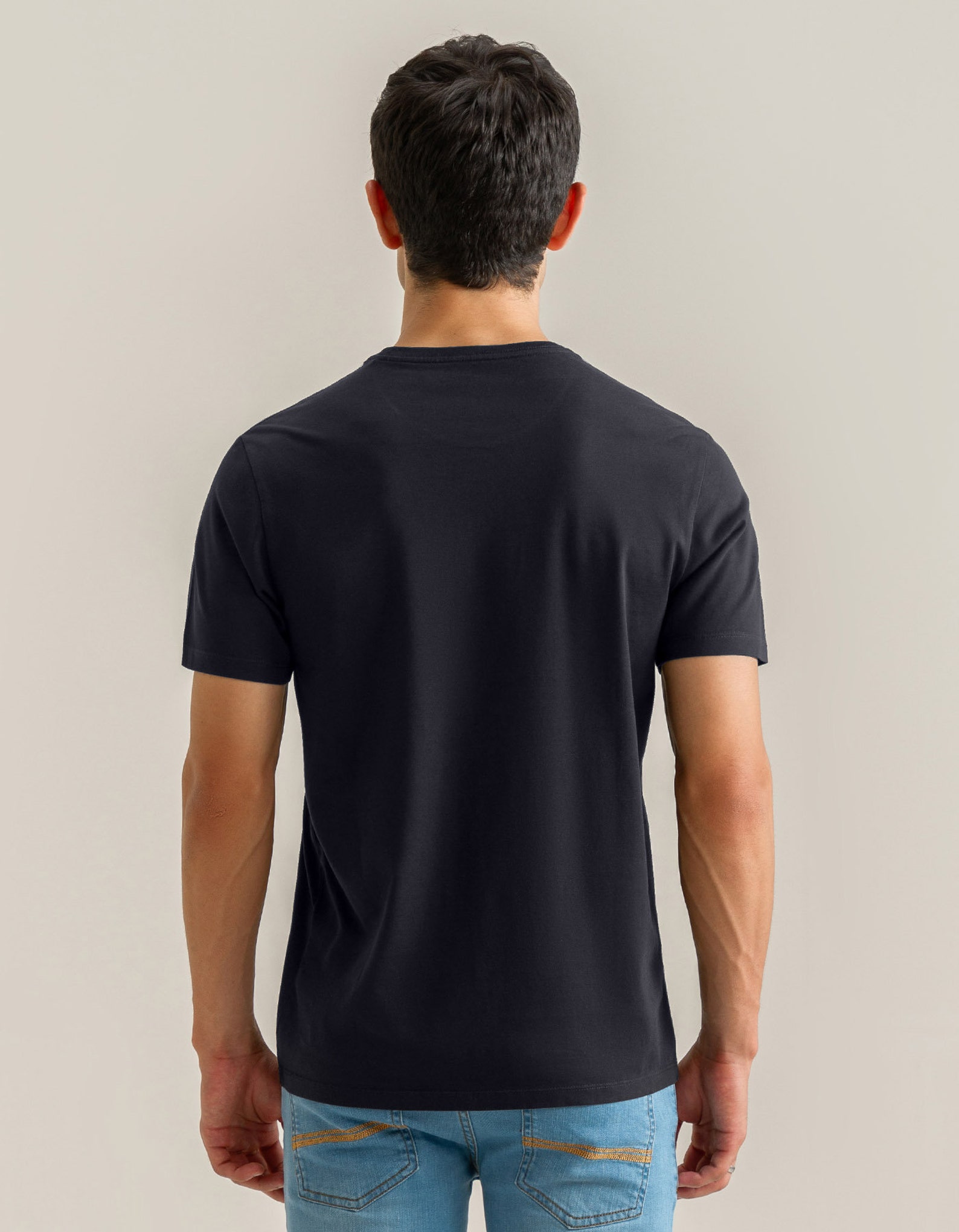Men's Pure Supima Black Cotton T-shirt - Etsy