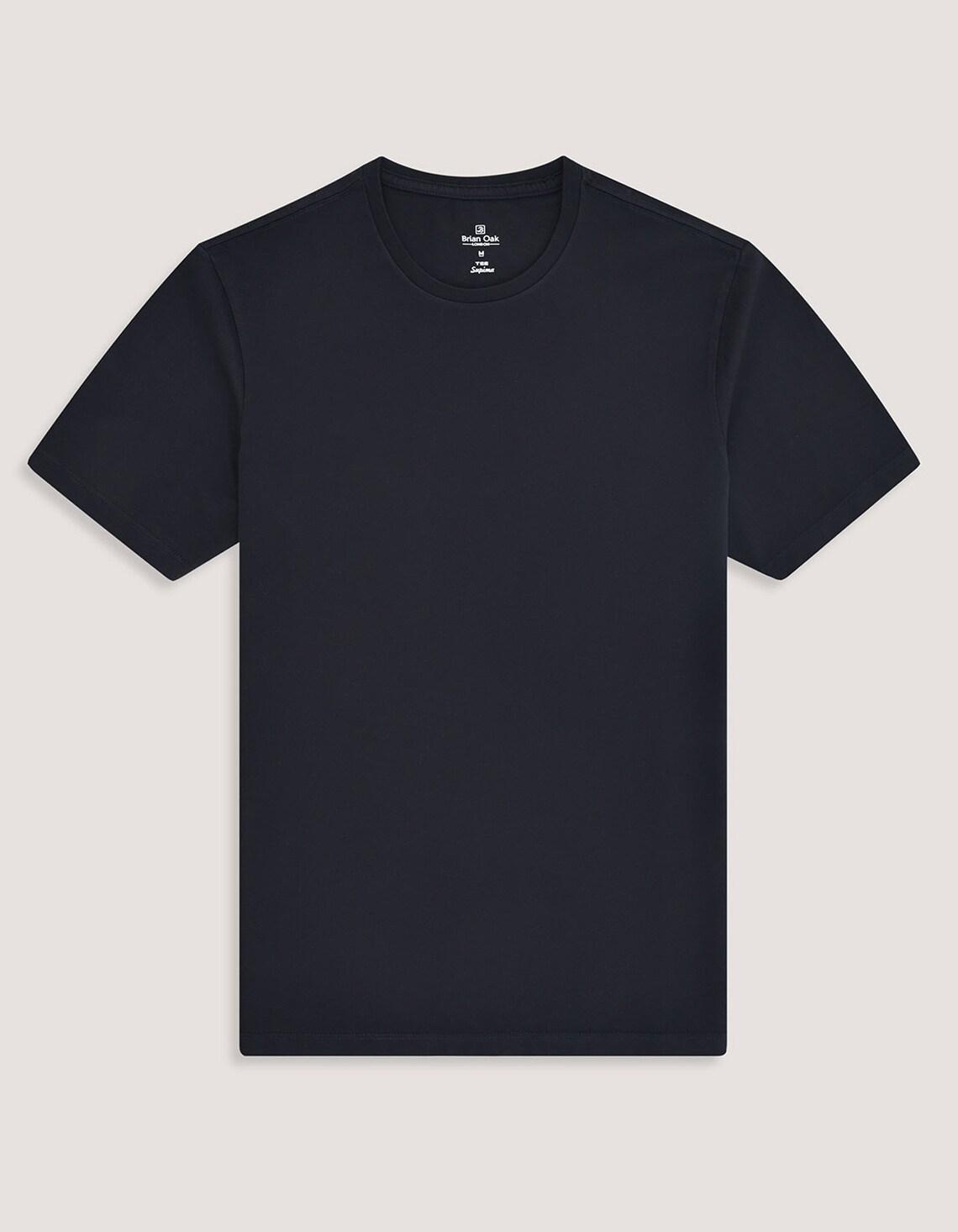 Men's Pure Supima Black Cotton T-shirt - Etsy