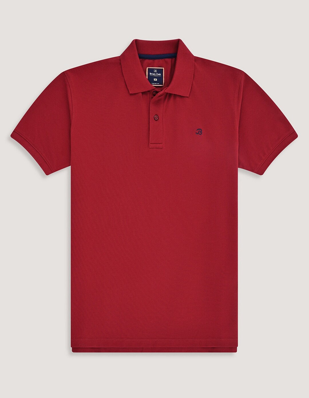 Men's Red Pique Plain Polo | Men's Premium Polo - Etsy