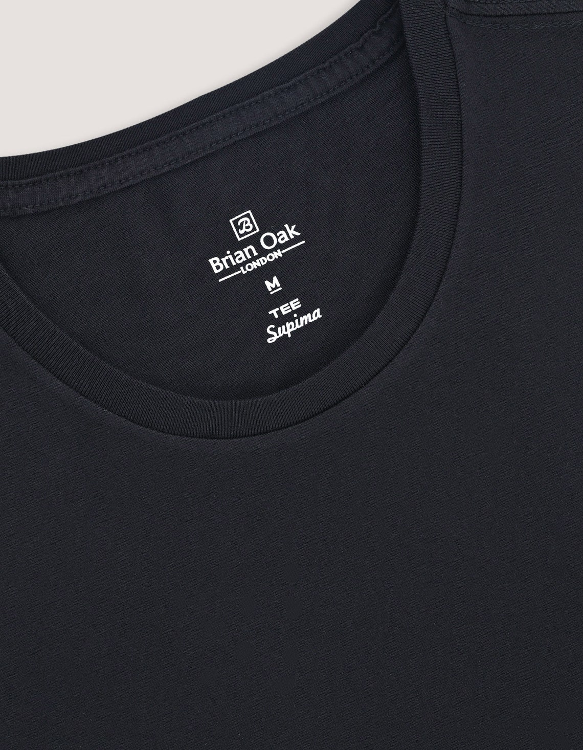 Men's Pure Supima Black Cotton T-shirt - Etsy