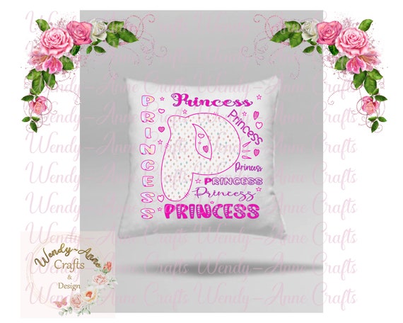 Pink Princess Word Art