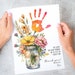 Teacher Appreciation Handprint Art | DIY Teacher Gift | End of Year ...