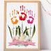 Personalized Easter Handprint Art. Printable Easter Craft for Kids ...