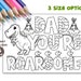 Dinosaur Birthday Coloring Card for Dad. Funny Father's Day Card for ...