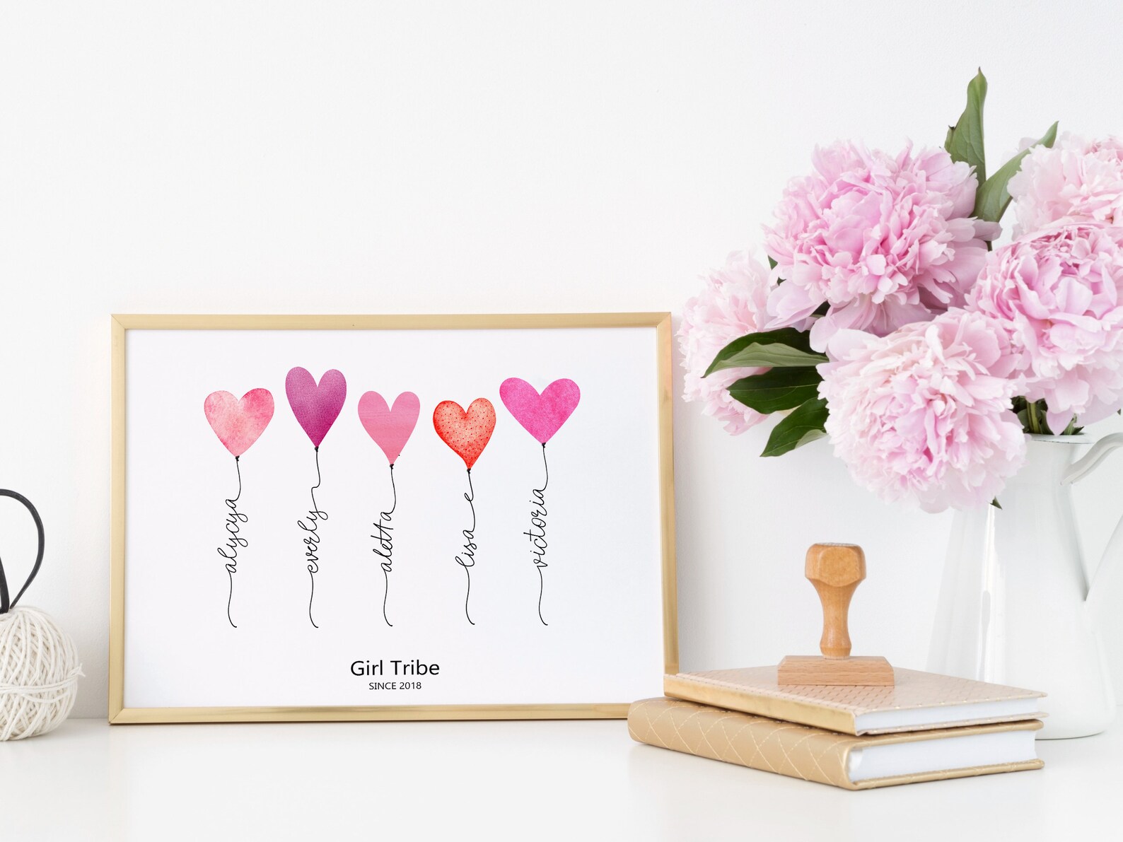 Girl Gang Personalized Gift. Custom Friendship Gift for Girl - Etsy