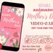 Editable Animated Mother's Day Card Template. Mothers Day - Etsy