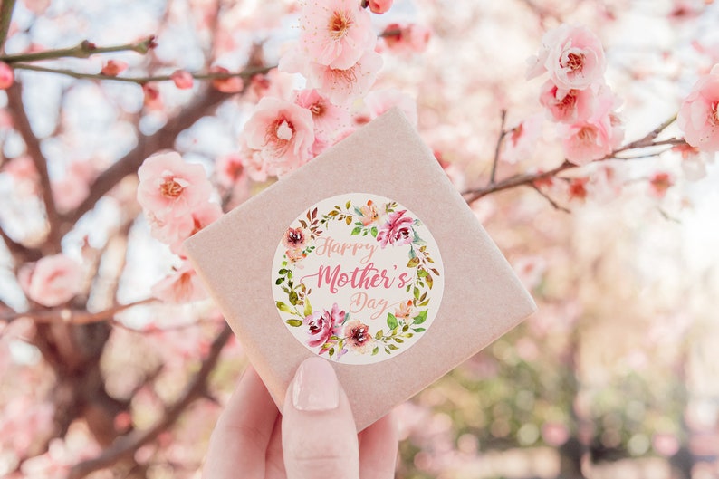 Printable Mothers Day Gift Tags Instant Download. Round | Etsy