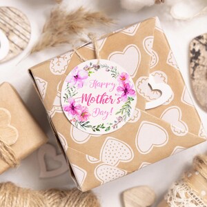 Printable Mothers Day Gift Tags Instant Download. Round and - Etsy