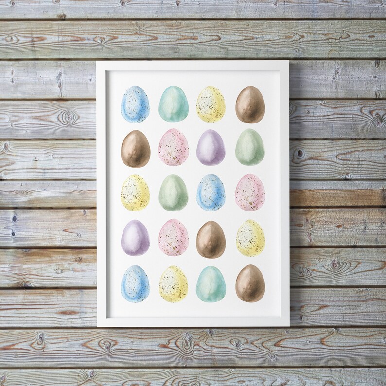 Pastel Easter Printable Gallery Wall Set Mega Bundle. Easter - Etsy