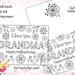 Grandma Printable Mothers Day Coloring Card for Kids. Mothers Day DIY ...