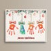 Personalized Christmas Handprint Art Ornament Gift for Mom, Grandma ...