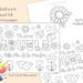 Printable Spanish Mother's Day Coloring Card for Abuela. Feliz Dia De ...