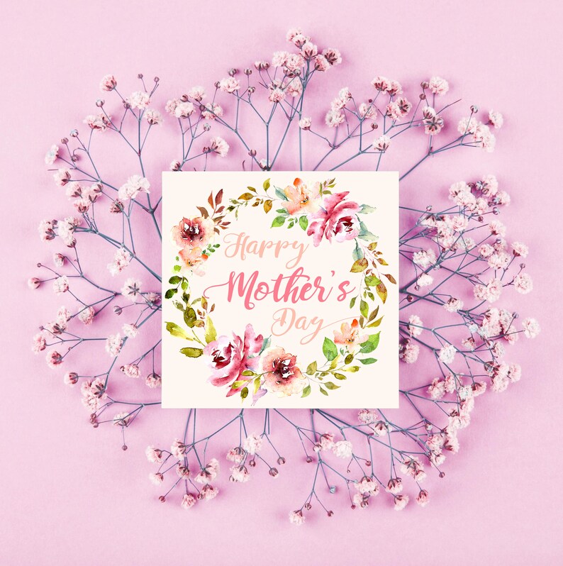 Printable Mothers Day Gift Tags Instant Download. Round | Etsy