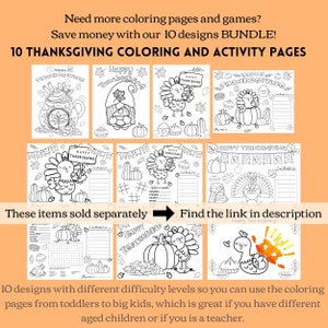 Printable Thanksgiving Turkey Coloring Card and Coloring Page for Kids ...