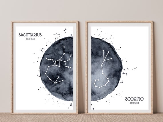 Zodiac constellation wall art 60 photos - Astrologytoyou.com