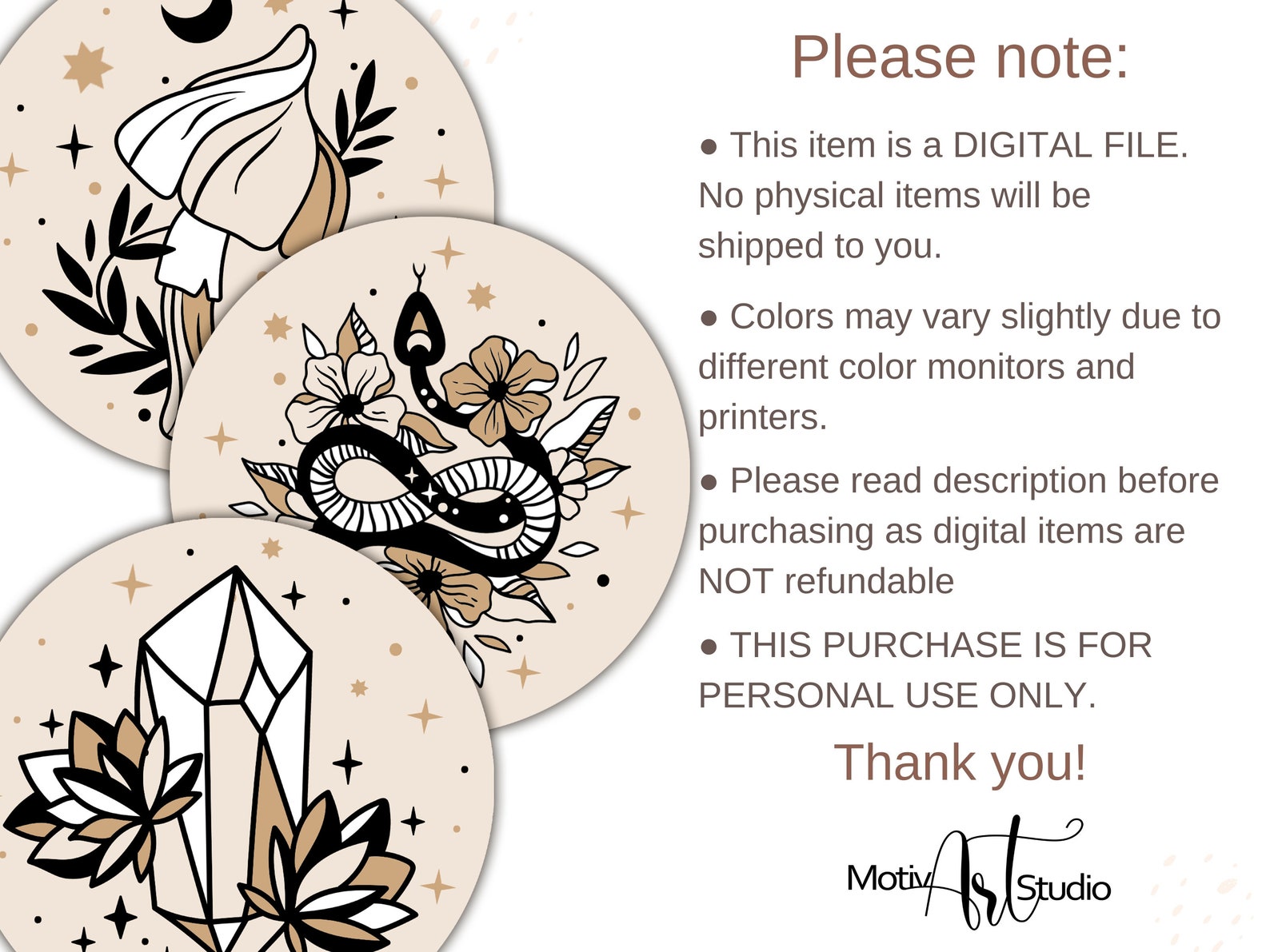 Celestial Mystical Boho Instagram Highlights. 28 Witchy - Etsy