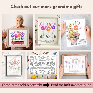 Printable Grandma Mothers Day Coloring Card for Kids. Mothers Day DIY ...